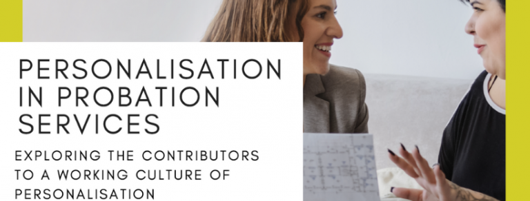 PERSONALISATION IN PROBATION TOOLKIT – DOWNLOAD IT NOW! – People's ...